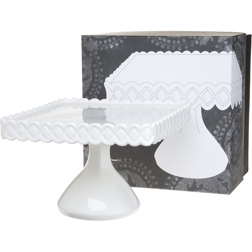 Square Porcelain Cake Stand
