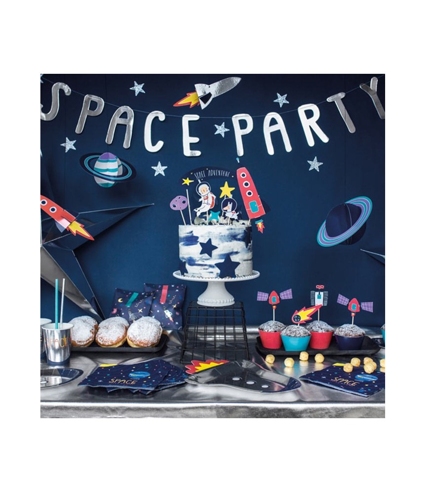 Galaxy Cake Topper